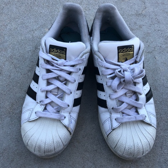 adidas Shoes | Adidas Black White Stripe Sneakers | Poshmark